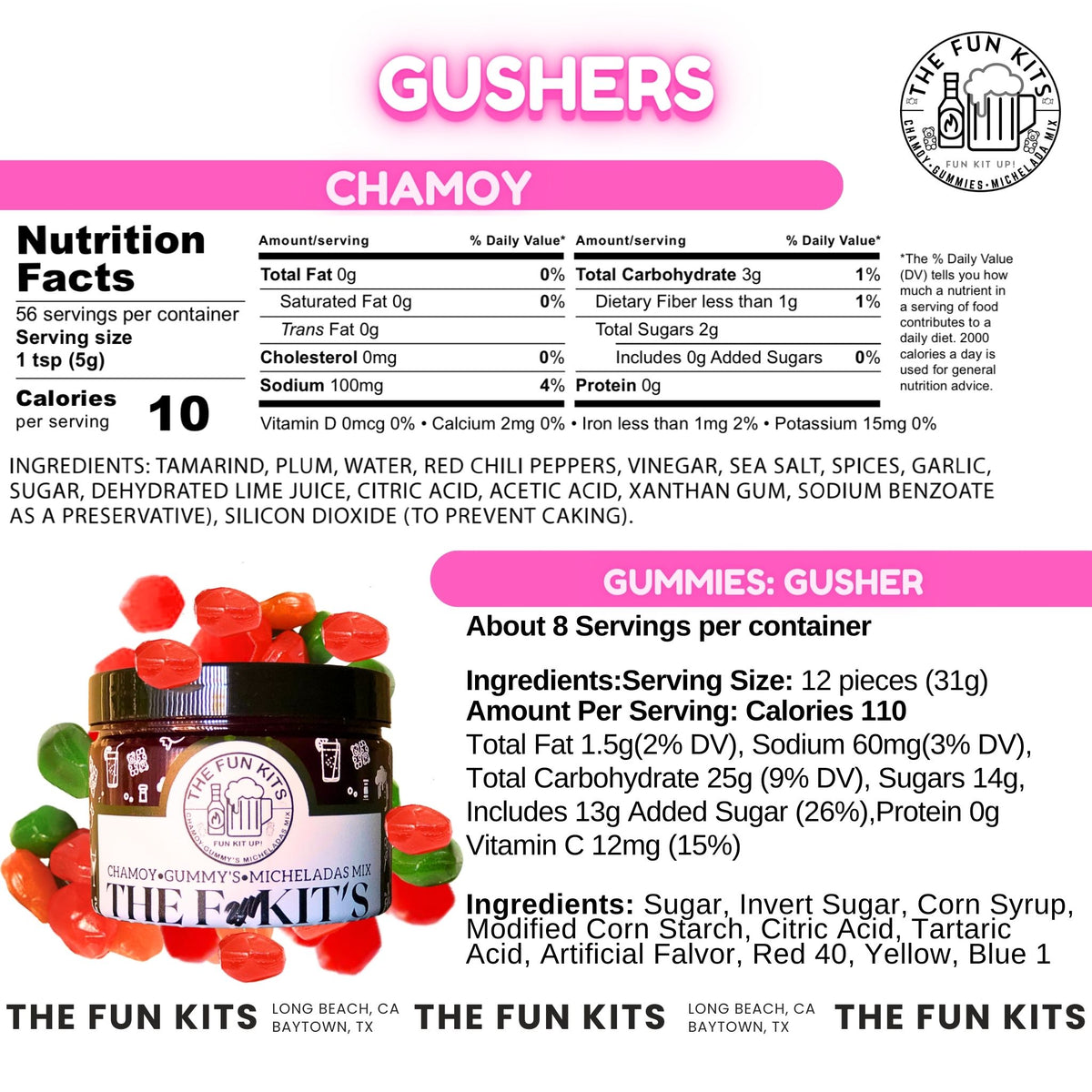Spicy Gushers | The Fun Kits